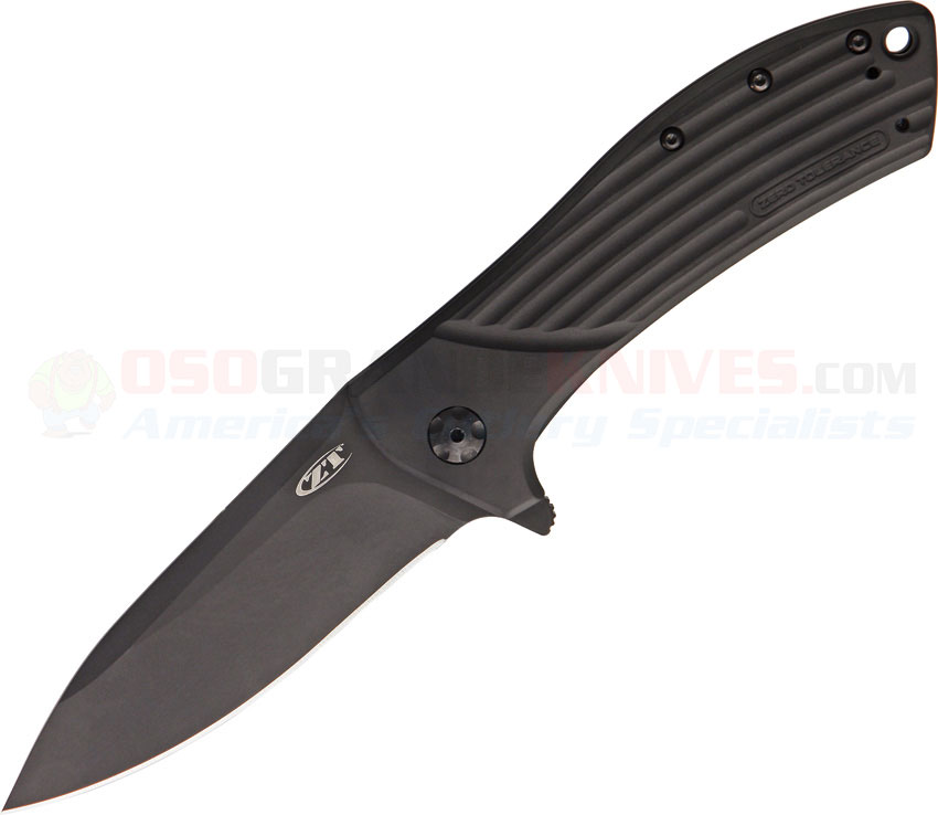 Zero Tolerance Rexford 0801BLK Flipper Knife Titanium (3.5 Inch Black ...