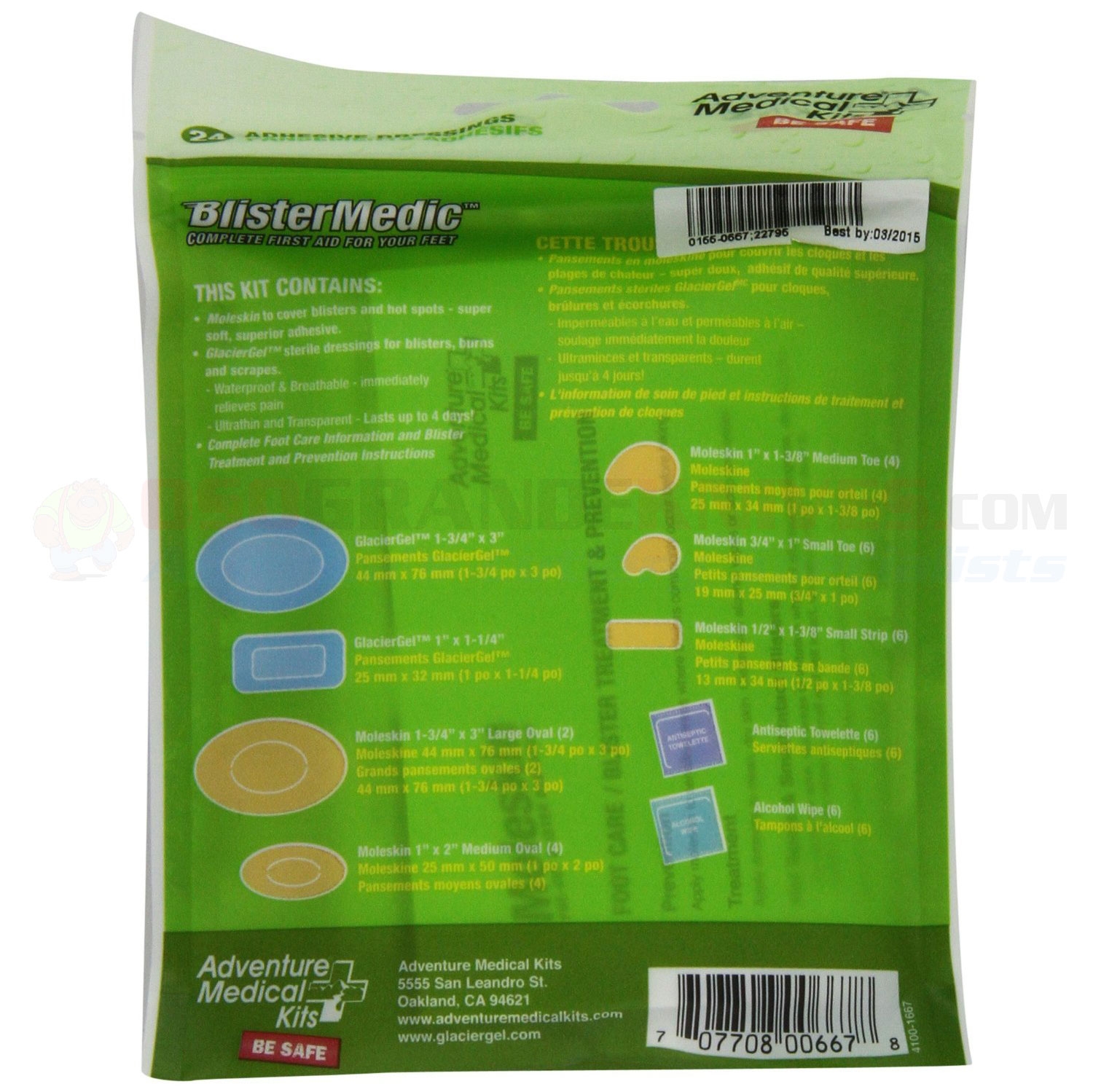 Adventure Medical Kits BlisterMedic Complete First Aid Kit for your ...
